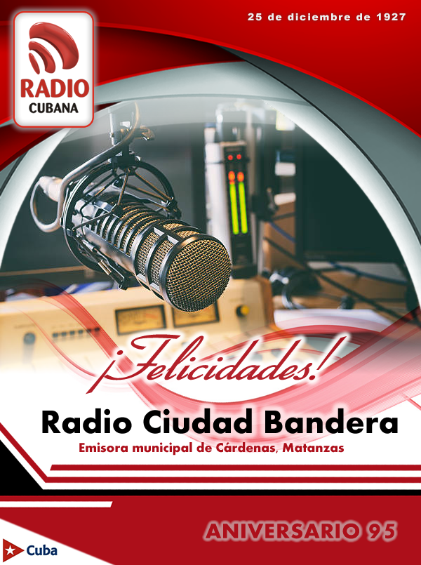 95 años de Radio Ciudad Bandera – PORTAL DE LA RADIO CUBANA